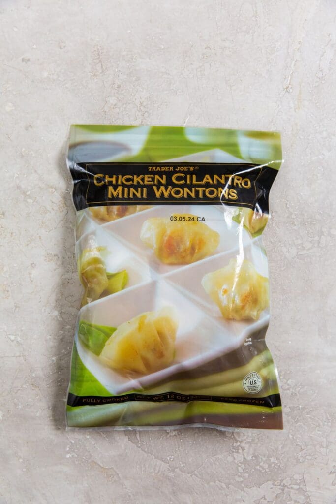 Trader Joe's Air Fryer Chicken Cilantro Mini Wontons