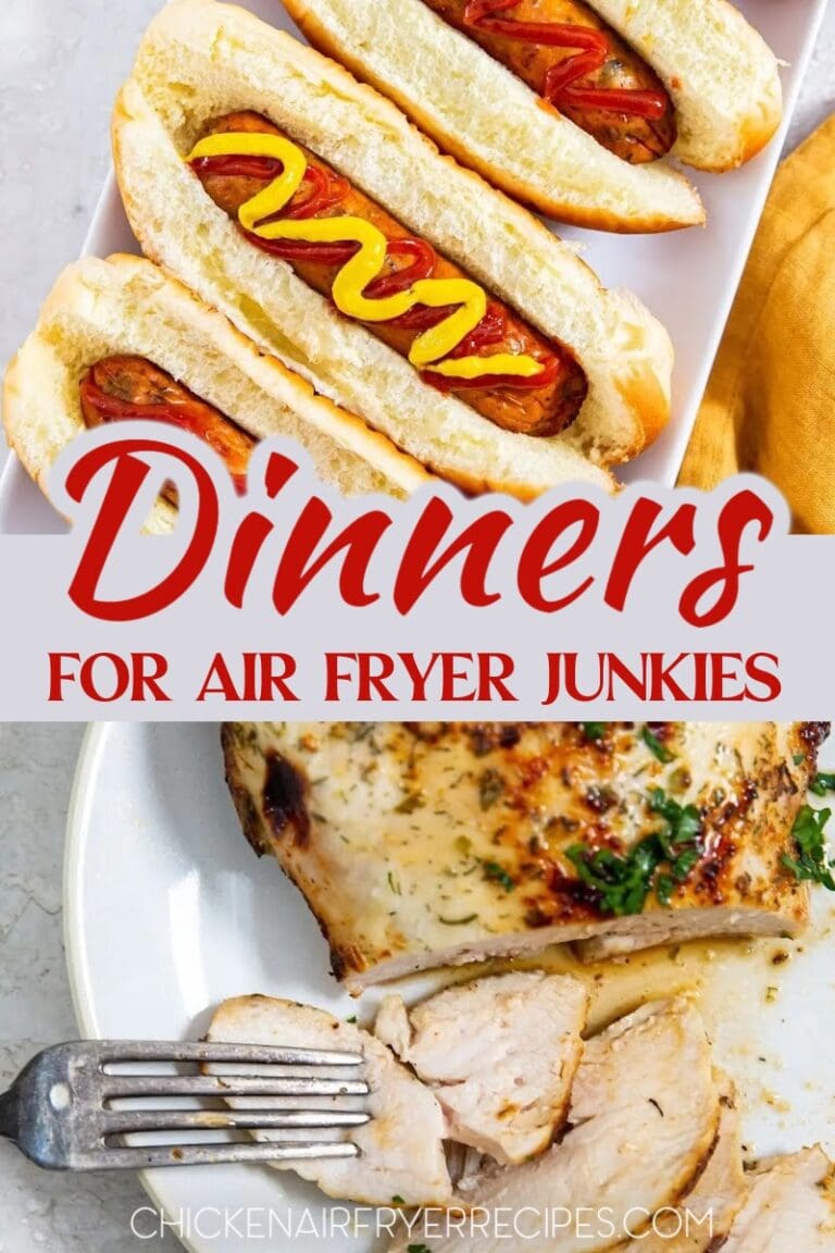 7 Air Fryer Junkie Dinners You Have to Make - Chicken Air Fryer Recipes
